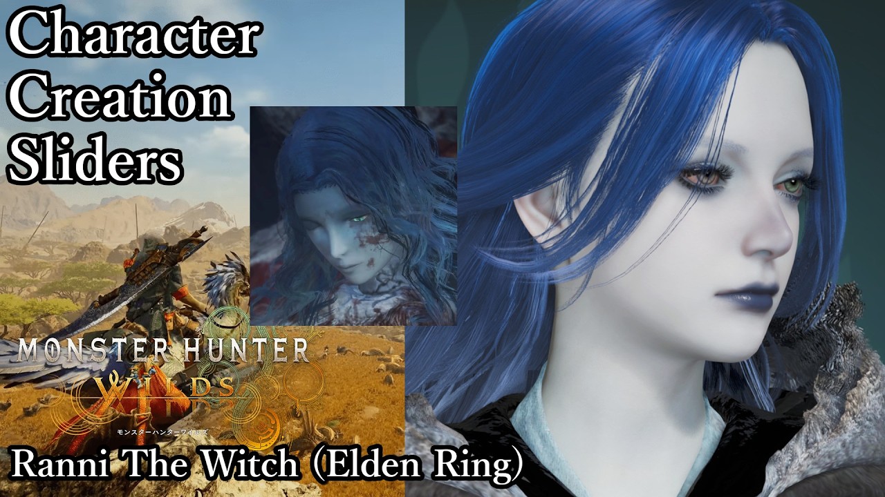 MONSTER HUNTER WILDS Character Creation - Ranni The Witch (Elden Ring ...