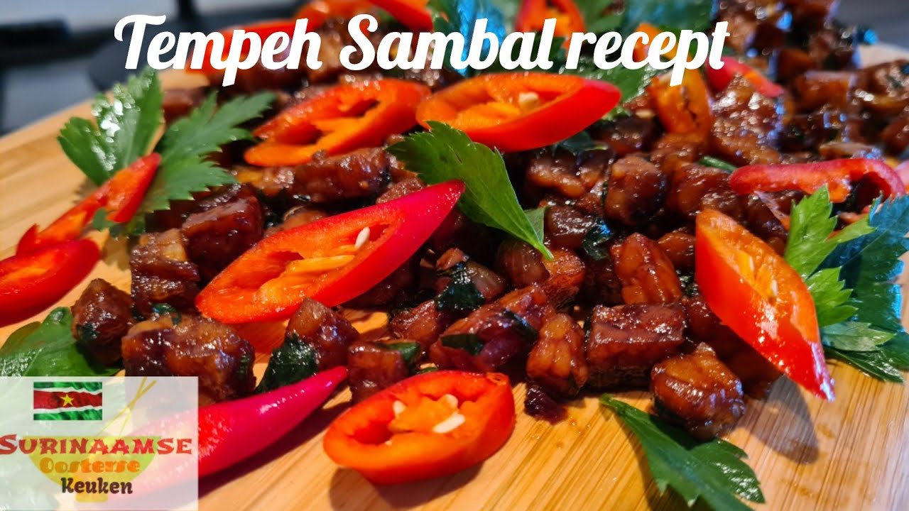 🇸🇷 Surinaamse Tempeh Sambal recept - YouTube