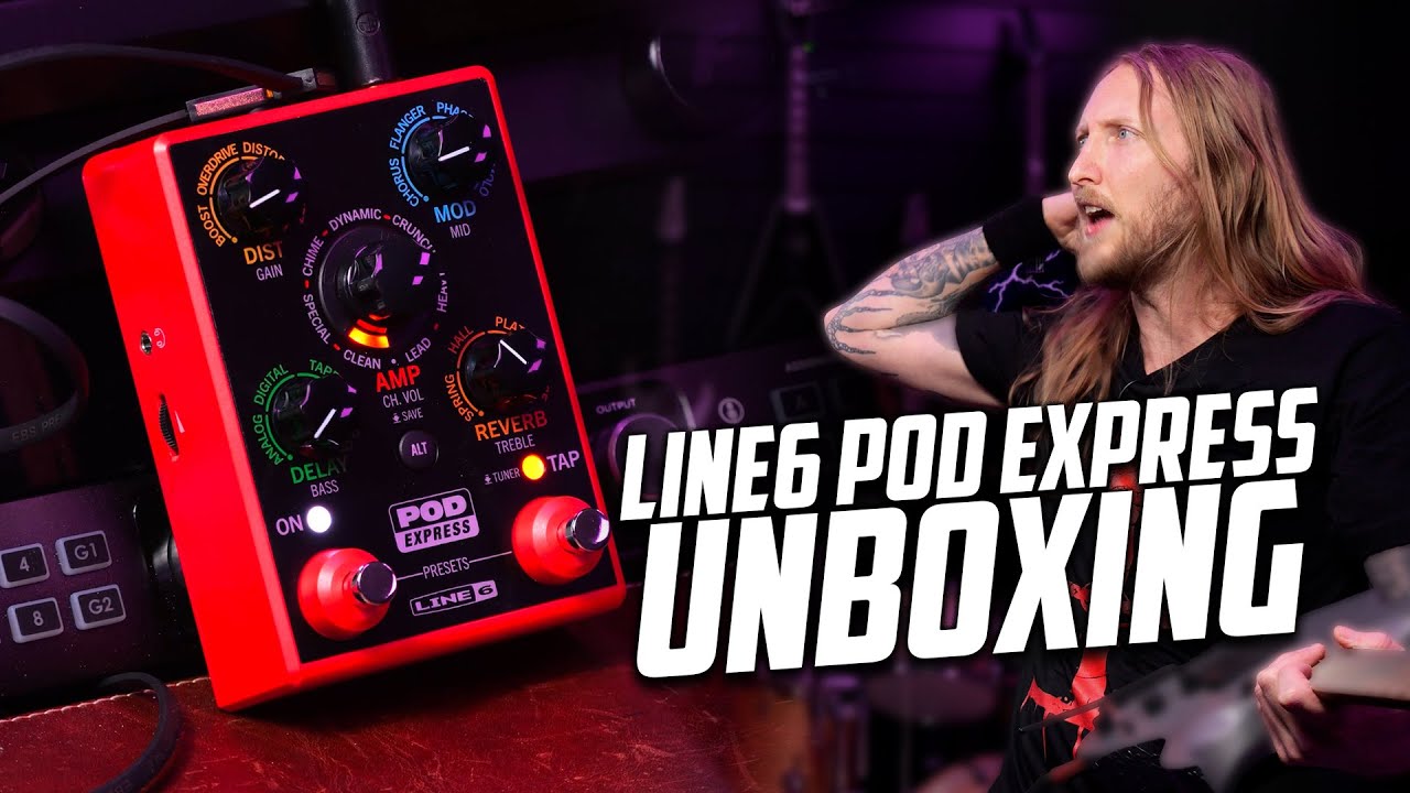Line6 Pod Express Unboxing / First Impression - YouTube