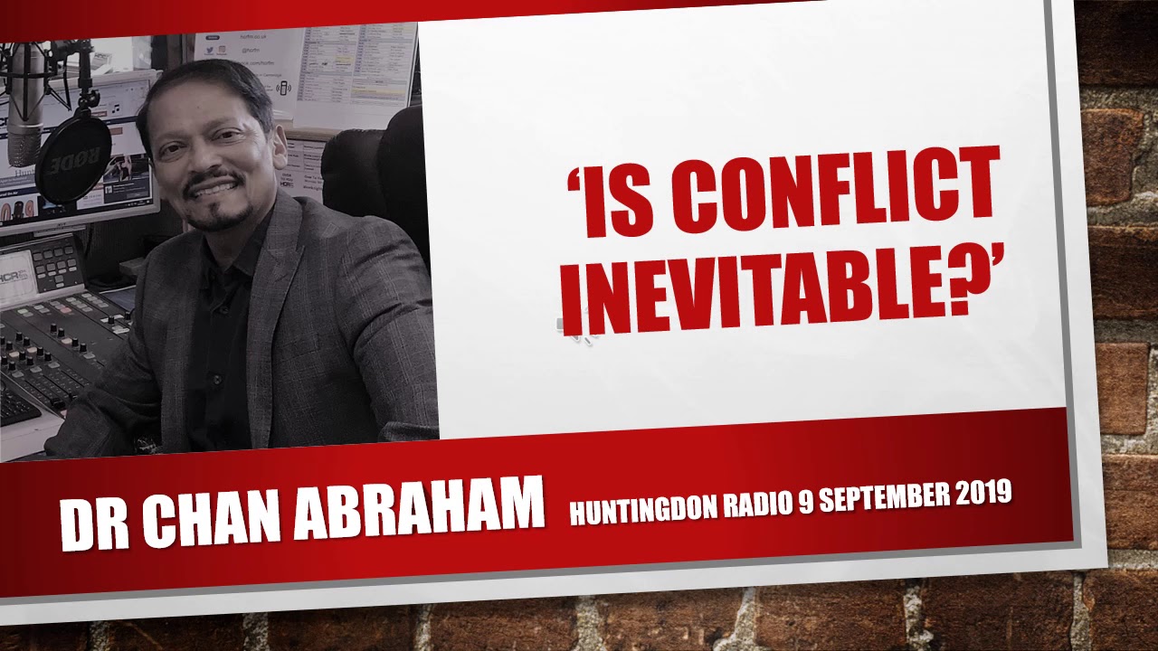 Dr Chan Abraham 'Is Conflict Inevitable?' - YouTube