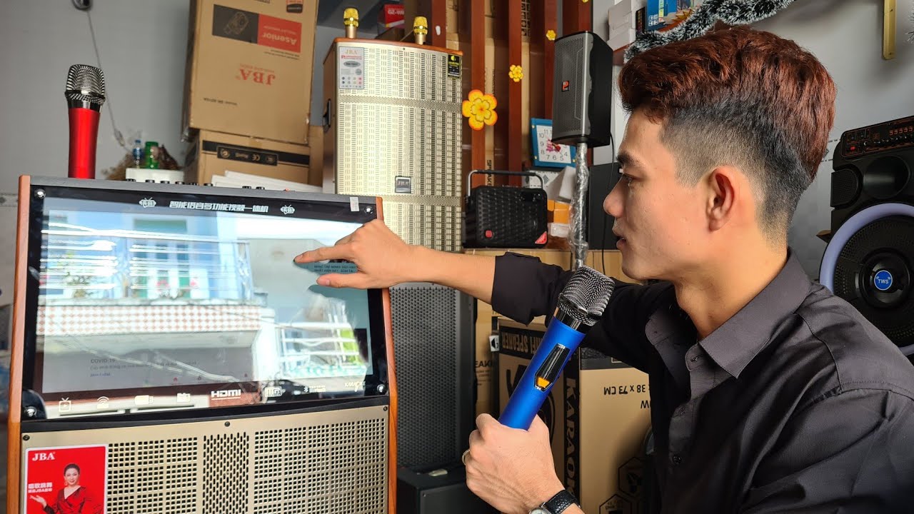 HDSD Loa Kéo Màn Hình Cảm Ứng JBA 9215A Siêu Cấp Vip Pro giá 10Tr Tặng ...