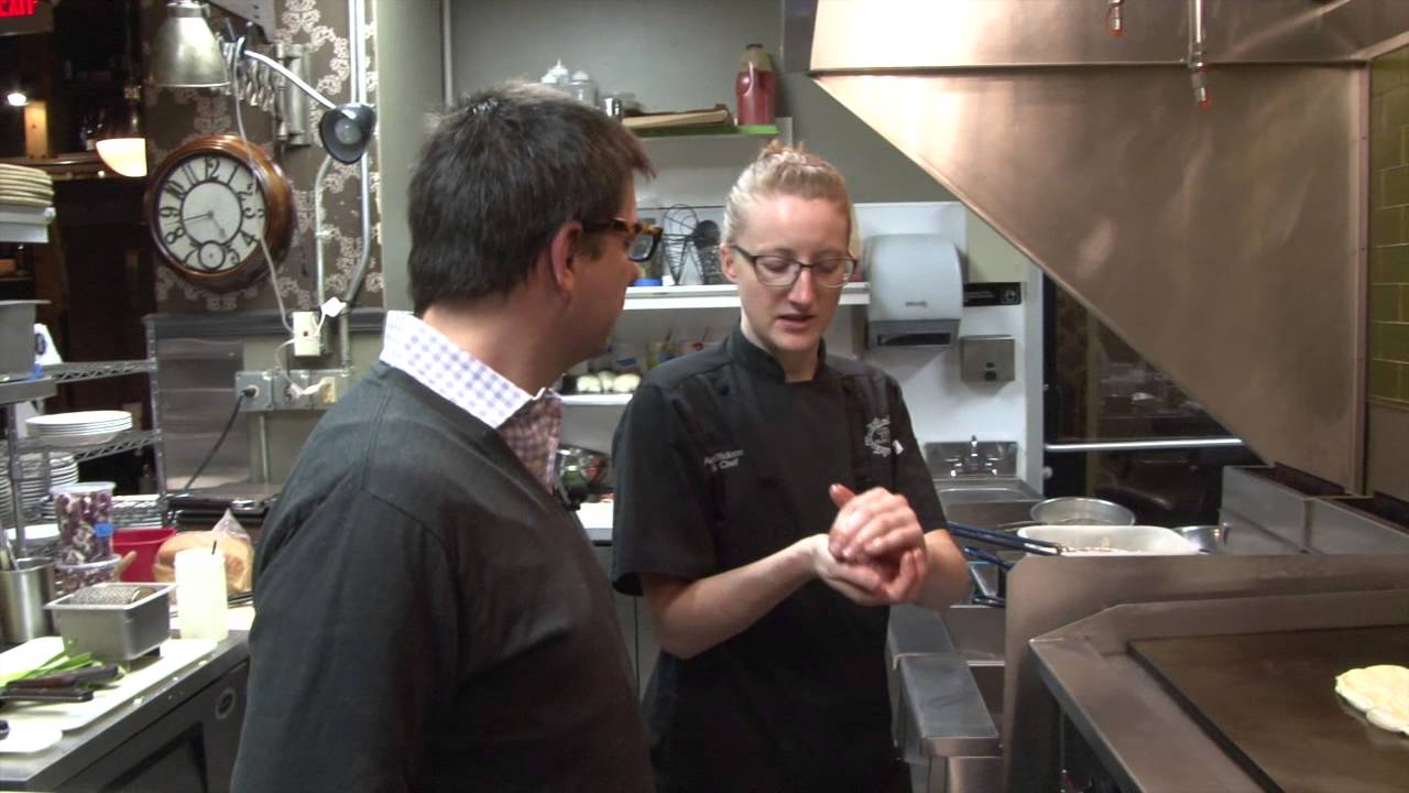 Chef Talk with Kyle Cherek - Anna Dickson / Recipe Demo - YouTube