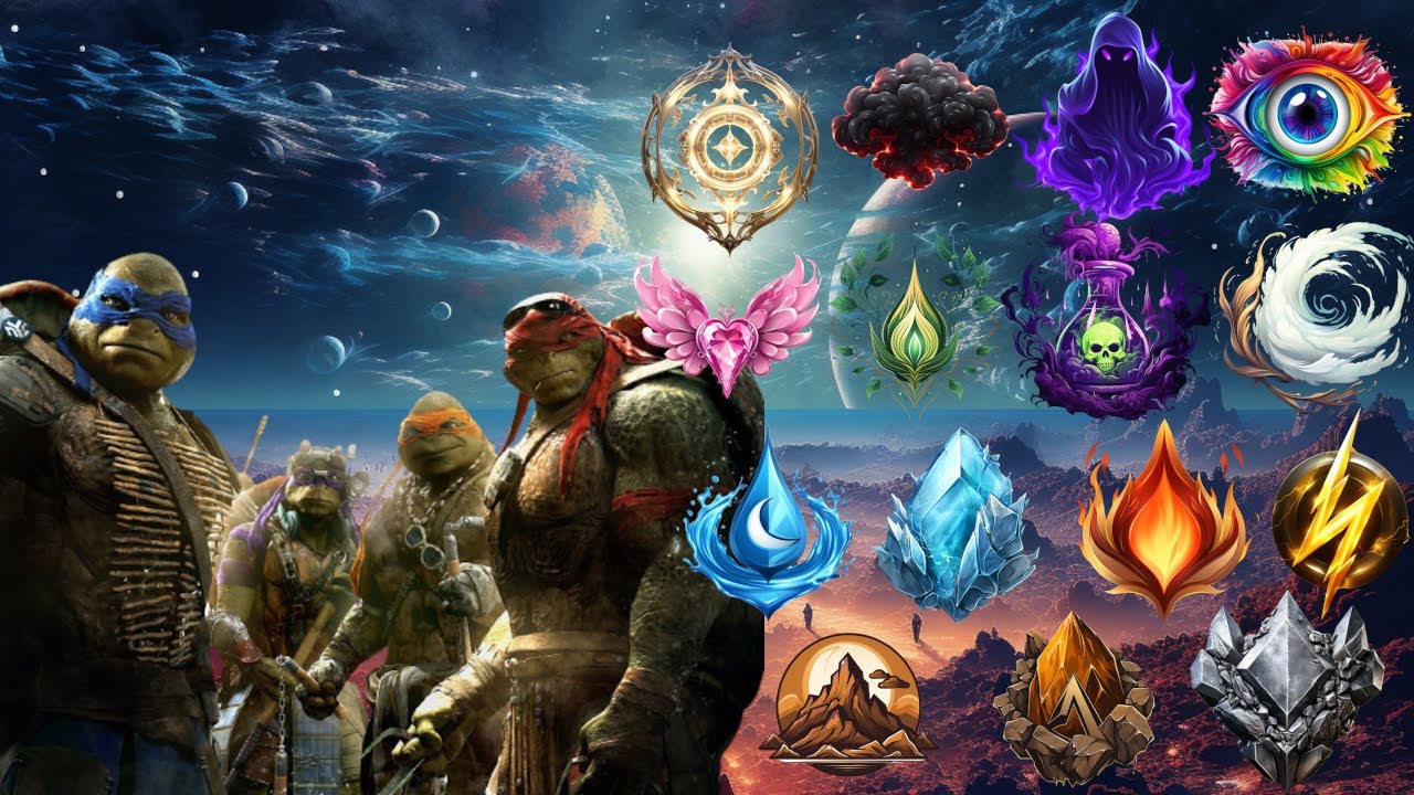 Teenage Mutant Ninja Turtles With Pokemon Element Powers #pokemon #tmnt ...