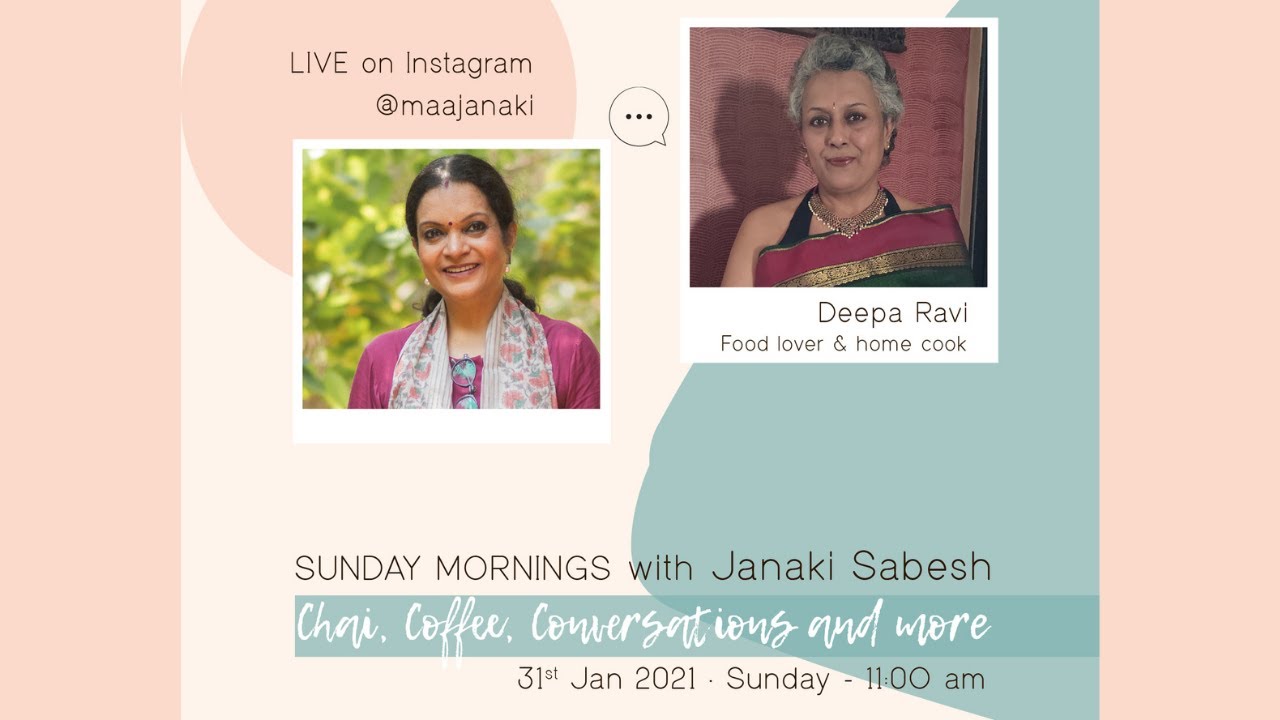 Sunday Morning Chats Season 03 | Episode 05 | Janaki Sabesh - YouTube