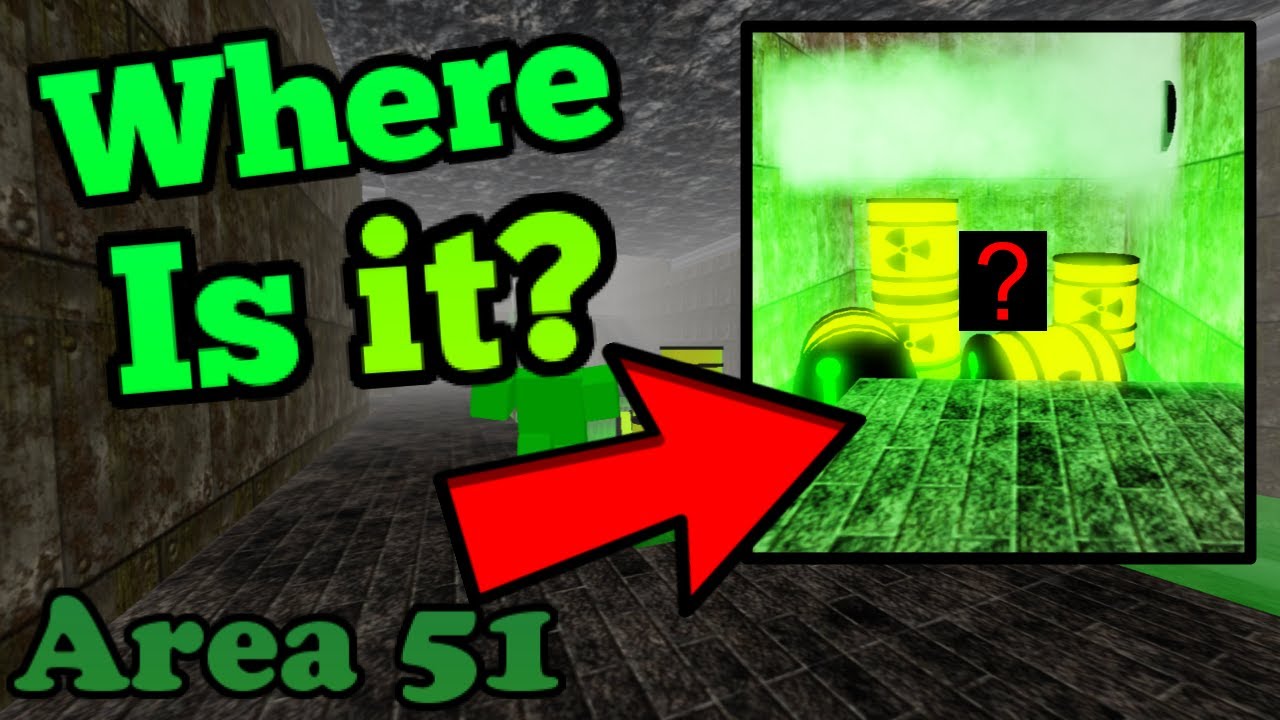 The Unsolved Mystery of the Toxic Maze, Roblox Area 51 - YouTube