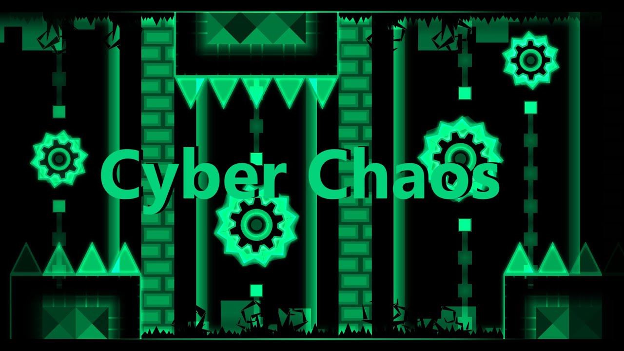 Cyber Chaos 100% | Geometry Dash - YouTube