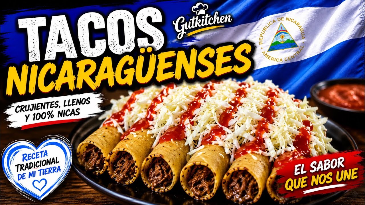 Tacos Nicaragüenses: Una Obra Maestra Culinaria - YouTube