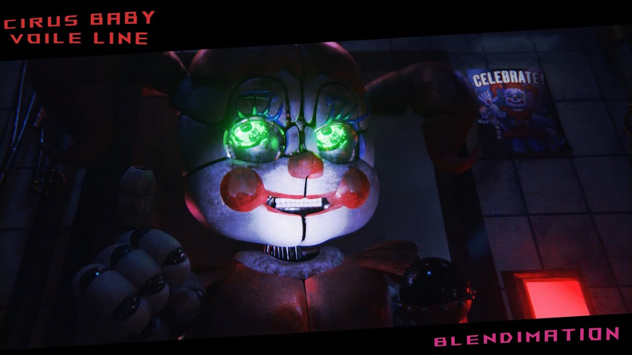 [Blender3D/FNaF] Circus Baby Voice Line - YouTube