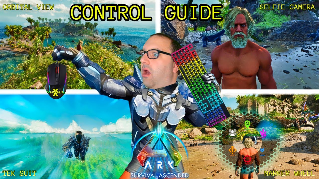 Control Guide - Ark Survival Ascended - ASA - YouTube