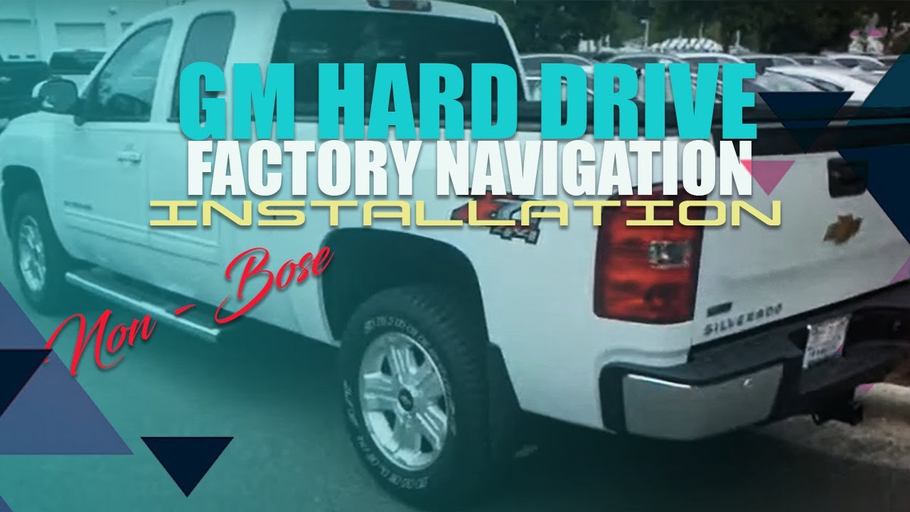 2012 GM Hard Drive Navigation Non-Bose Install | Part 1 - YouTube
