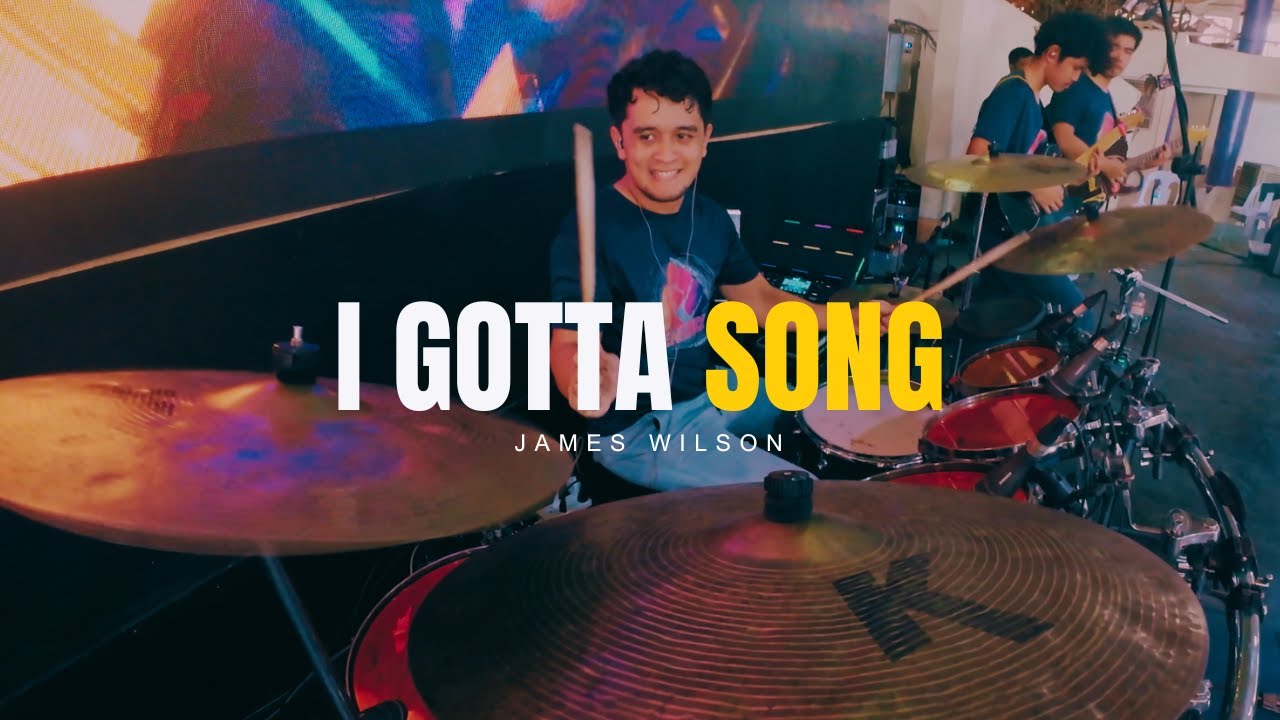 I Gotta Song - James Wilson | Drum Cam (feat. Jiggy) - YouTube
