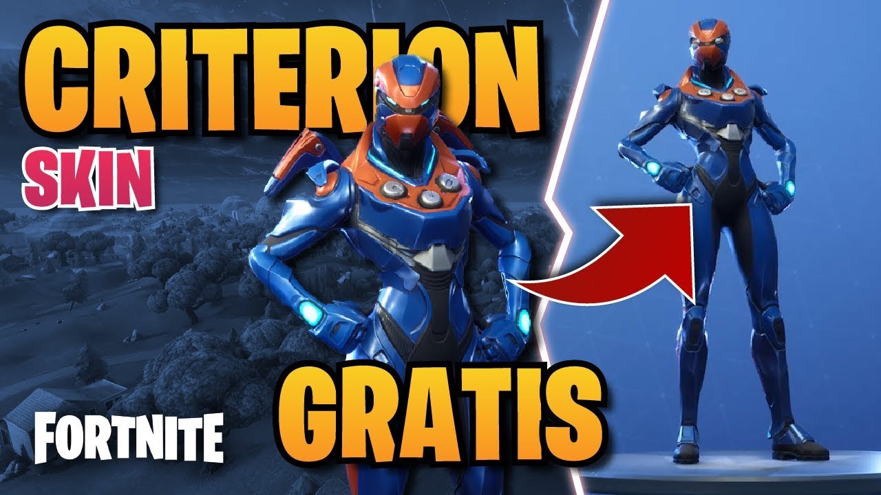*TRUCO* ¿CÓMO CONSEGUIR UNA SKIN GRATIS? "CRITERION" | FORTNITE - YouTube