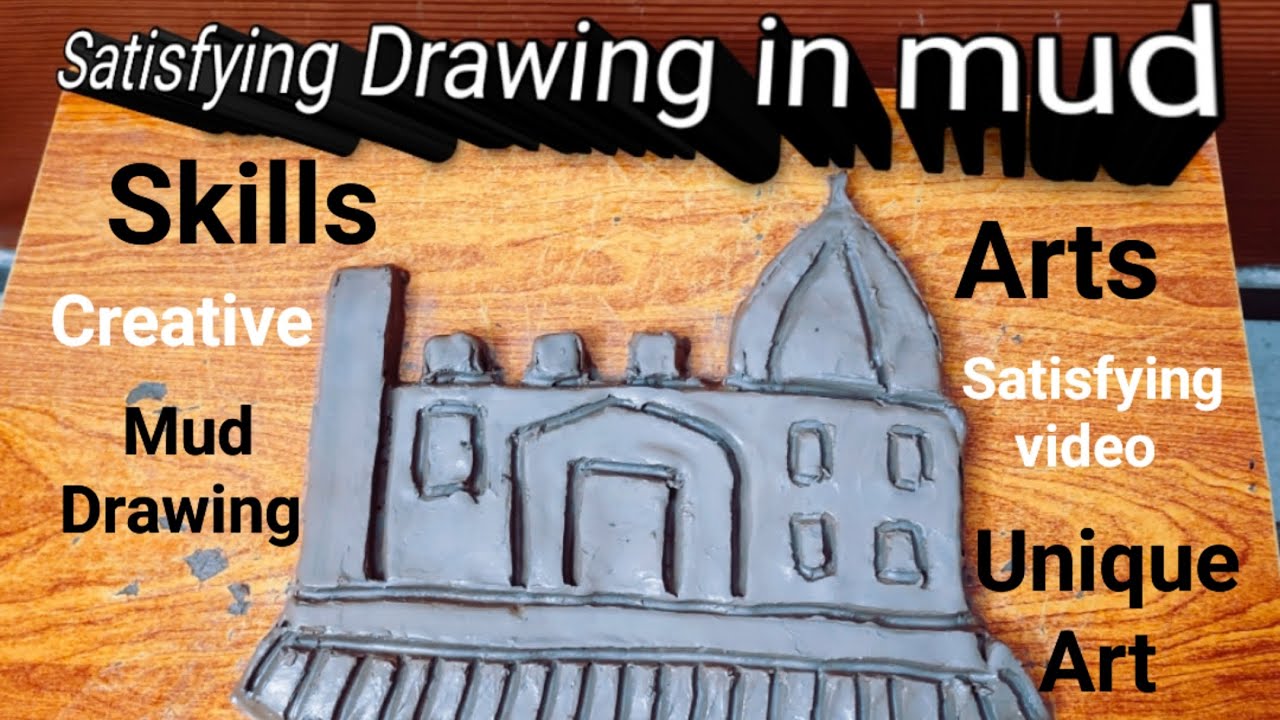 Drawing in mud | Mud Art | Arts 2.8#art - YouTube