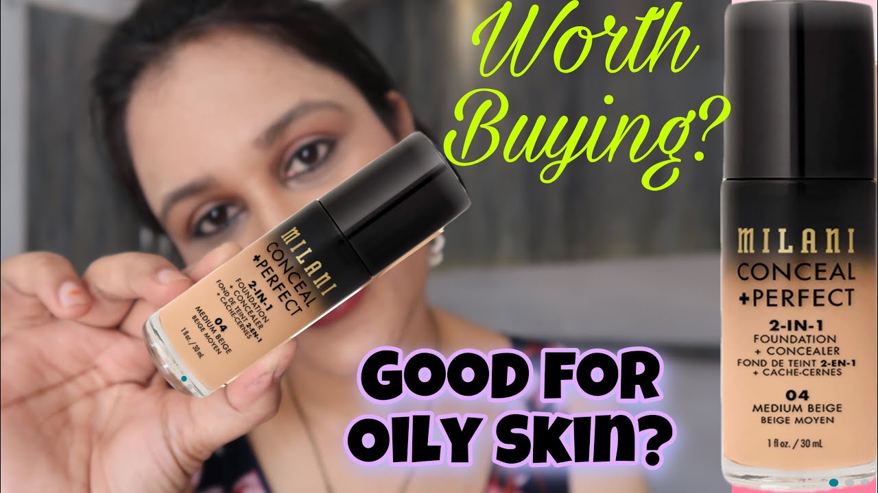 Milani Conceal Perfect Foundation | Milani 04 Medium Beige Foundation ...