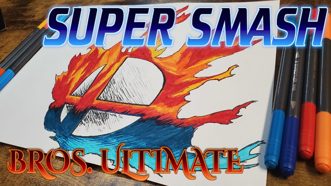 Drawing SUPER SMASH BROS. ULTIMATE | Final Smash Ball - YouTube