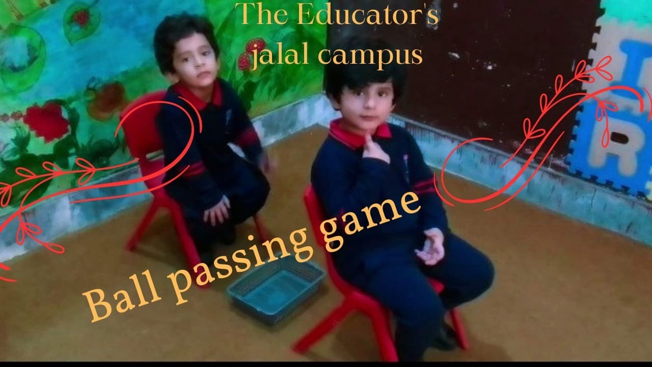 Game Ball passing activity play group - YouTube