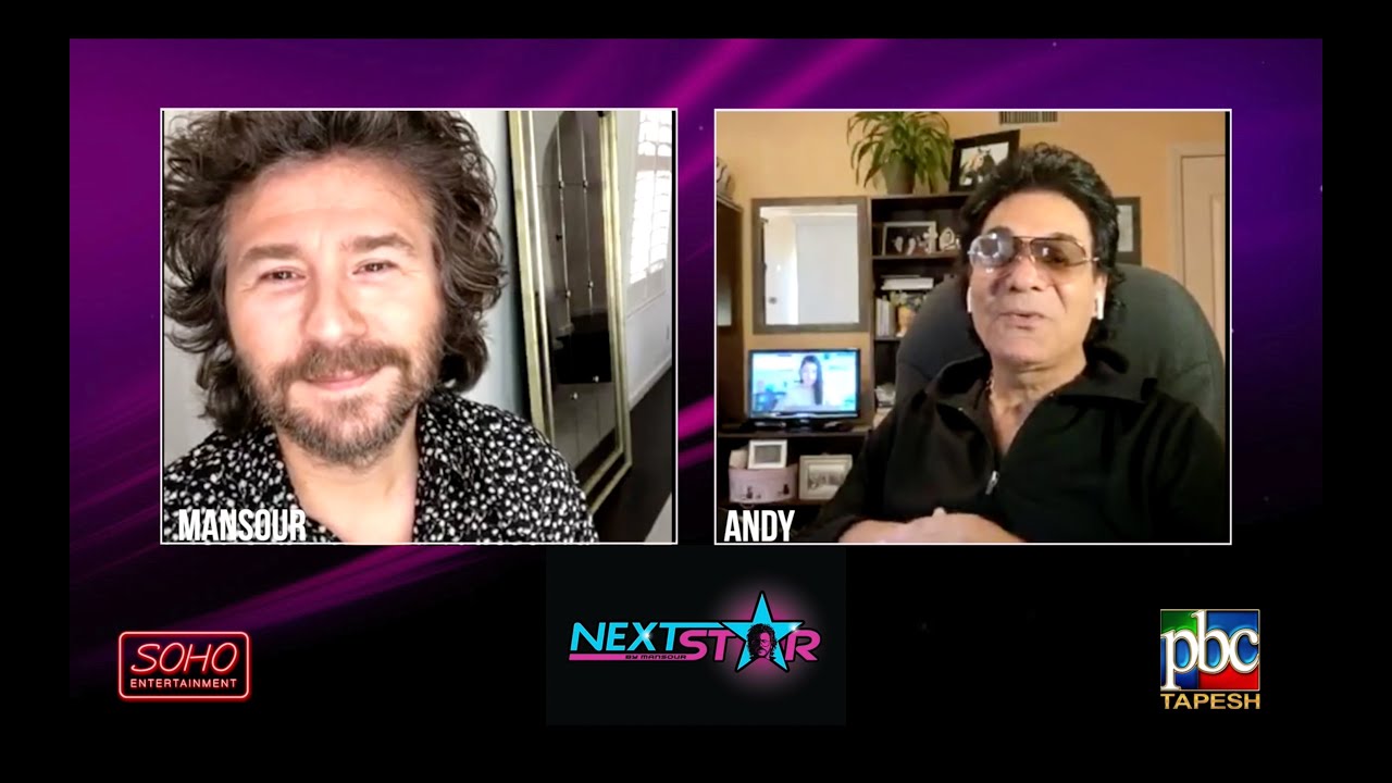 Next Star by Mansour | Live with Andy Madadian | TAPESH TV CUT - YouTube