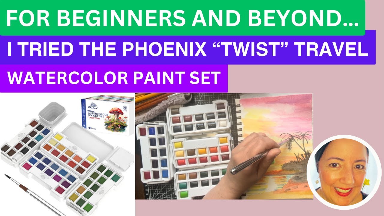 For Beginners and Beyond...I Tried The Phoenix "Twist" Watercolor ...