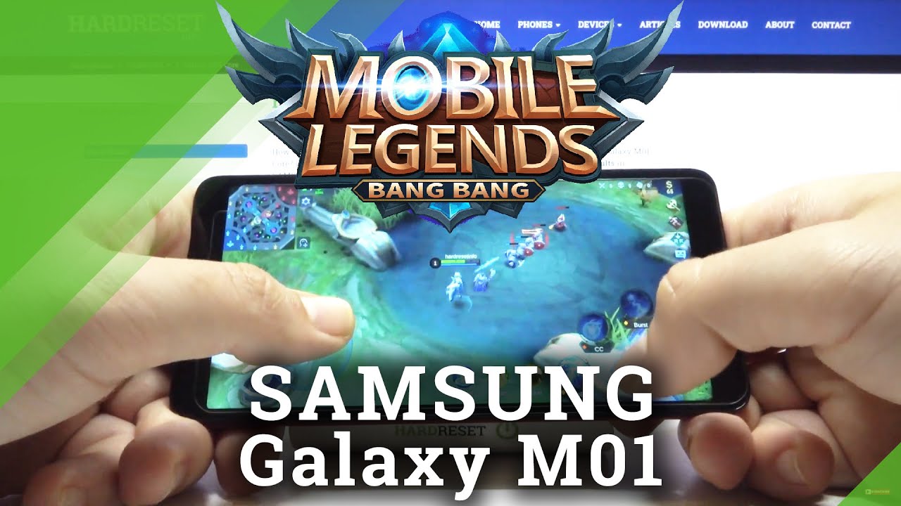 Mobile Legends SAMSUNG Galaxy M01 Gameplay - FPS Review / Game Test ...