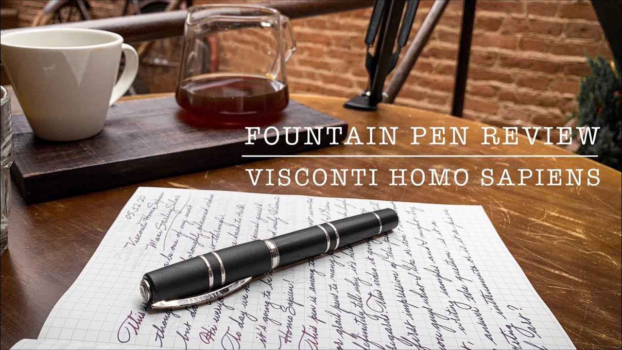 An art piece or a writing instrument? | Visconti Homo Sapiens Fountain ...