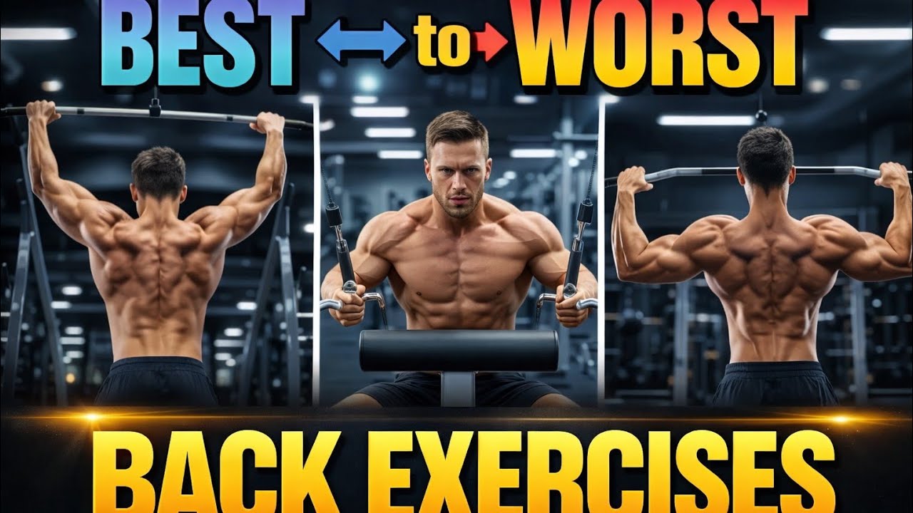 Best vs Worst Back Exercises! (Day 4: Back & Biceps Workout) - YouTube