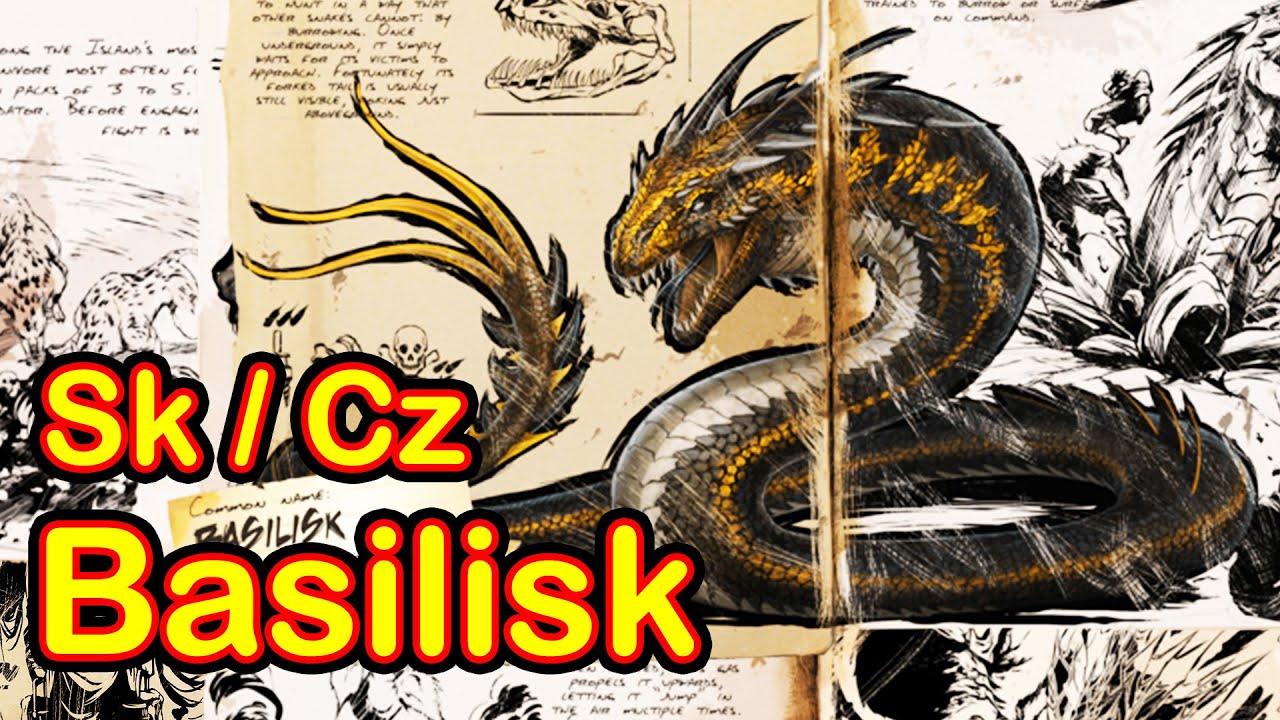 Jak ochočit Basilisk - Ark: Survival Evolved Cz / Sk - Tutorial Návod ...