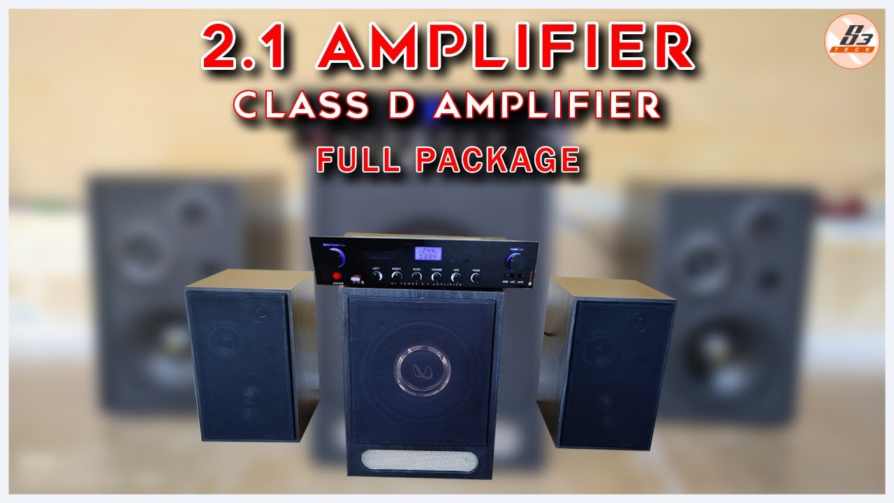 Class D Amplifier Full Package | Inic Audio | Infinity Subwoofer 🔥 ...