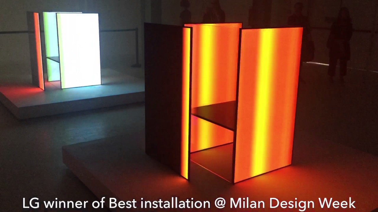 Milan Design Week 2017: the LG awarded Best Installation of the ...