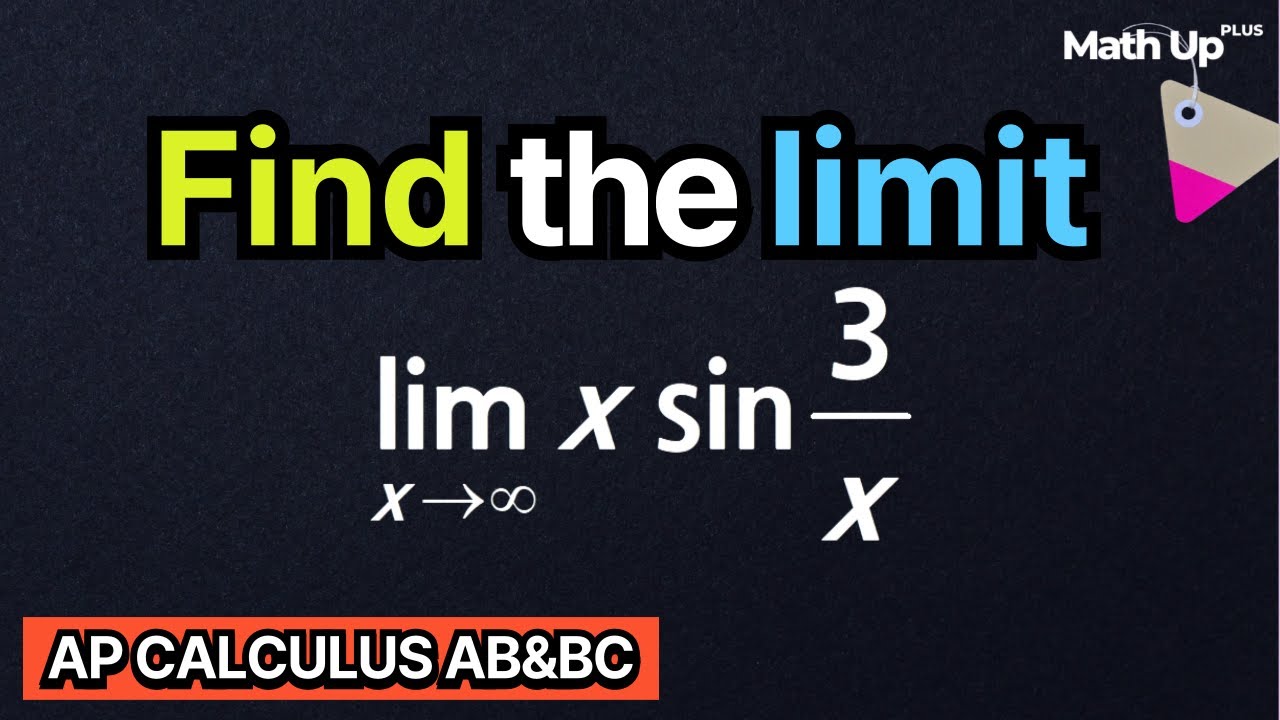 Limits with Sine and Infinity: Explained! #apcalculusab #apcalculusbc # ...