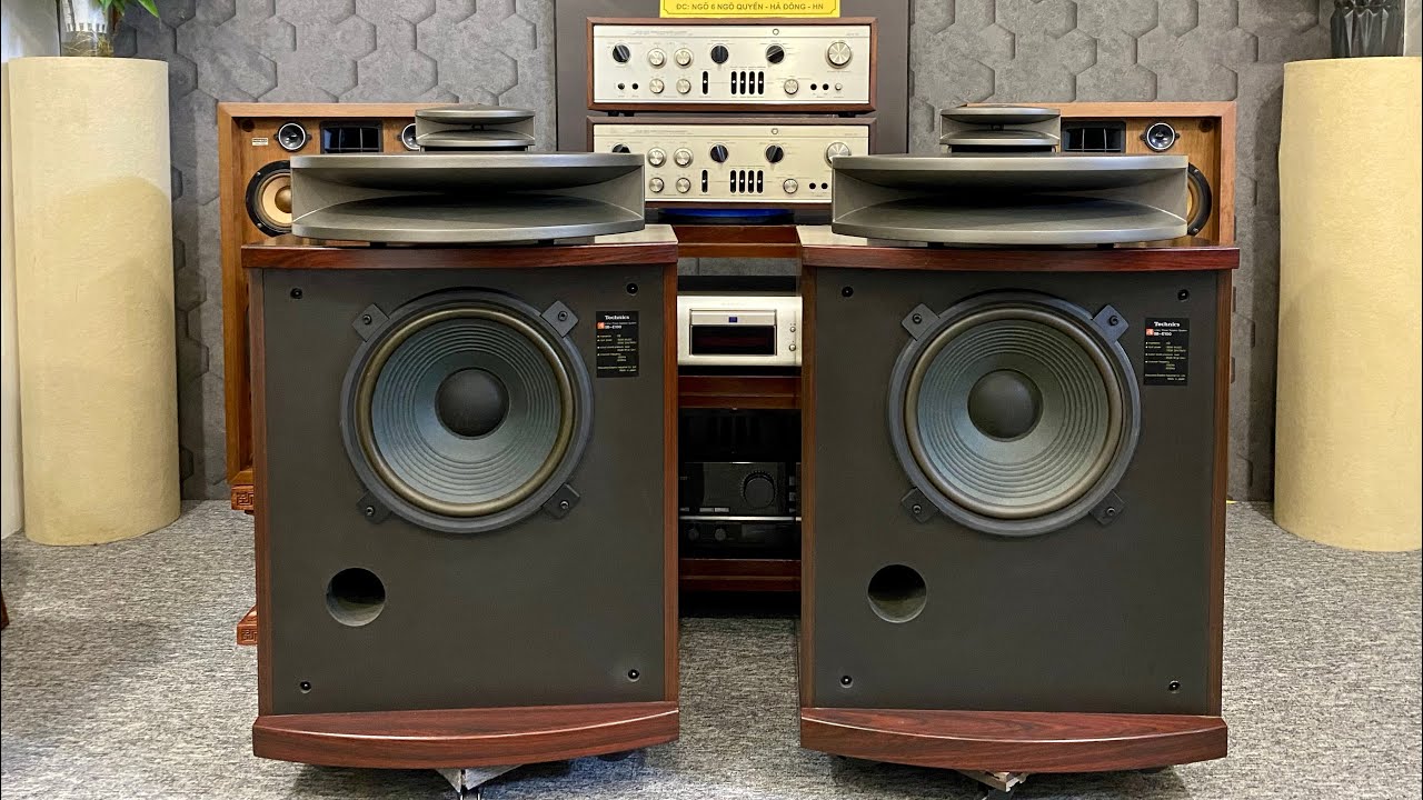 Siêu phẩm của hãng loa Technics SB-E100 - YouTube