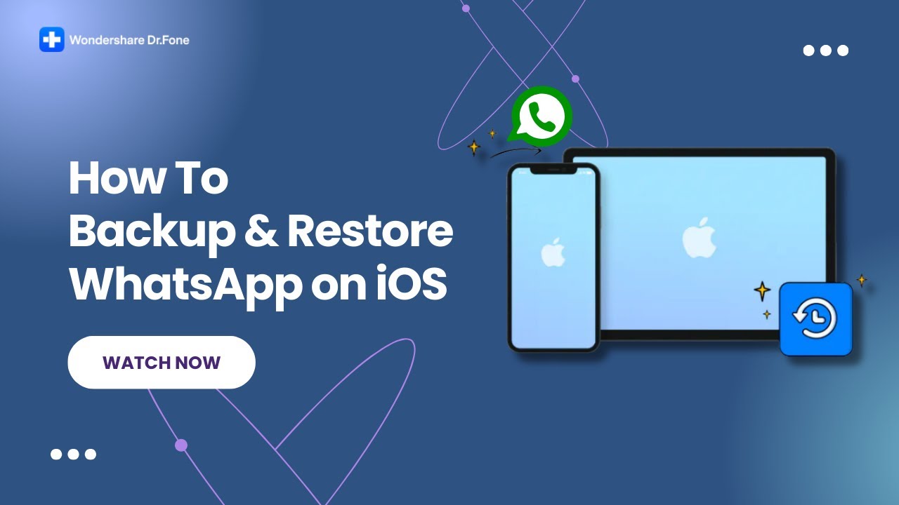 How To Backup and Restore WhatsApp on iOS? - YouTube