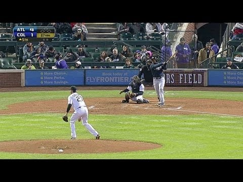 ATL@COL: J. Upton clubs back-to-back homer with B.J.