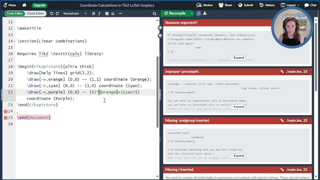 Unlocking LaTeX Graphics: Coordinate Calculations in TikZ - YouTube