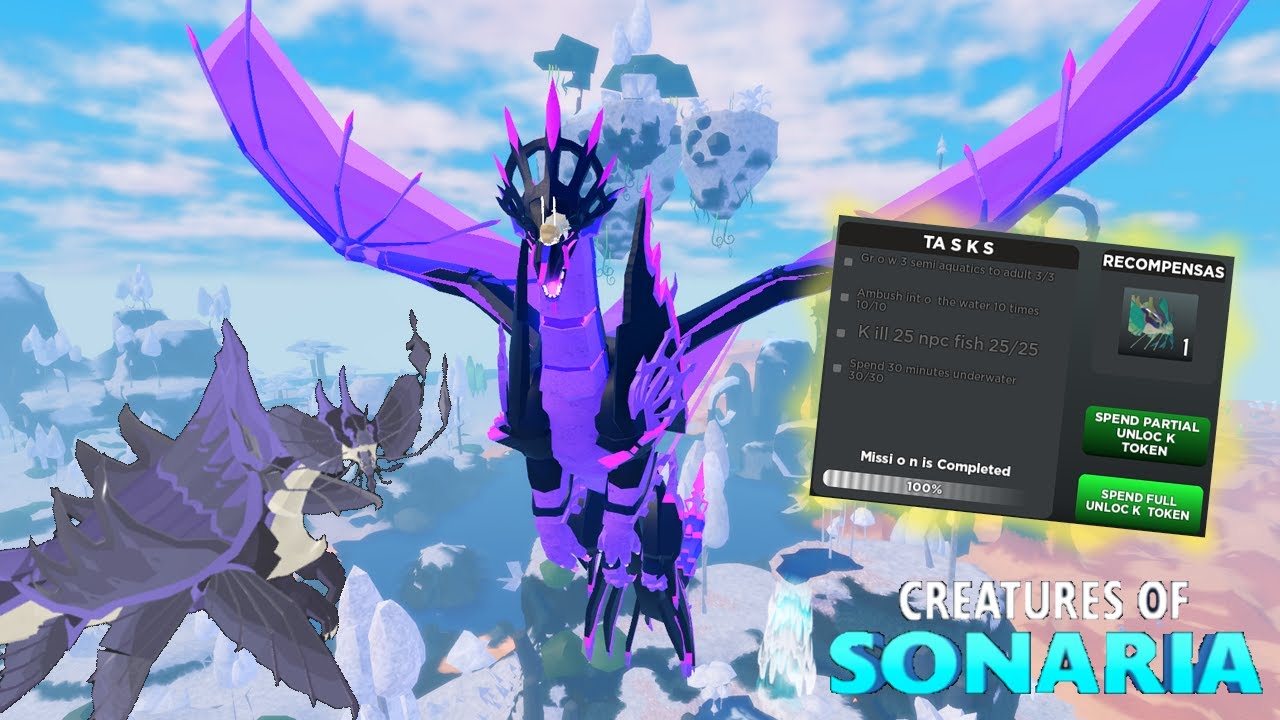 Showcase + como conseguir: PARAHEXILIAN e DENJZI - Creatures of Sonaria ...