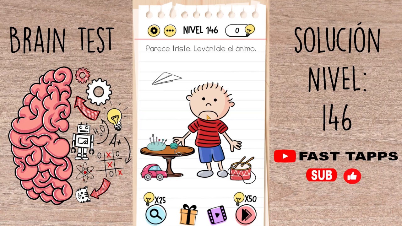 Brain Test: Acertijos Engañosos | Solución nivel 146 (español) - YouTube