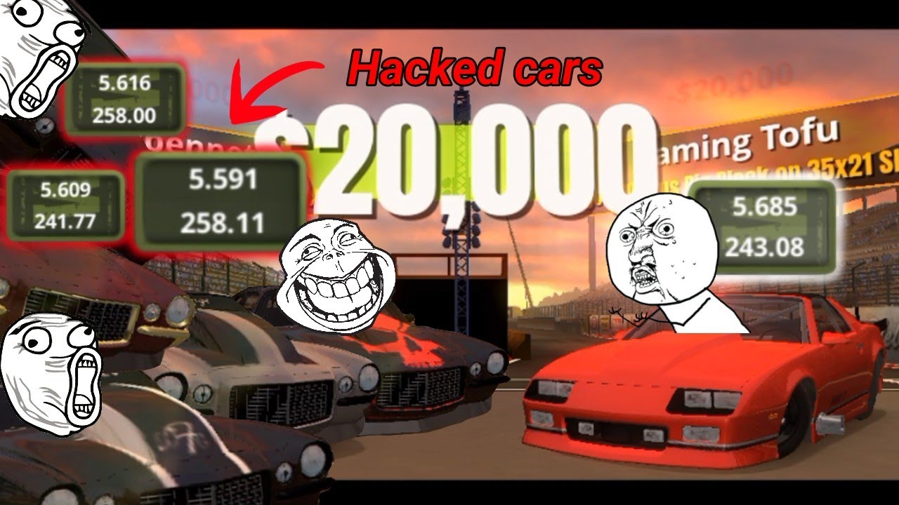 Racing Against Hacked Cars On Multiplayer - WARNING: Funny Content | No ...
