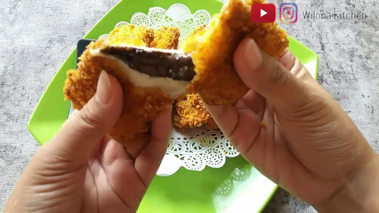 ROTI CHOCO LAVA 4 BAHAN ! WILONA KITCHEN - YouTube