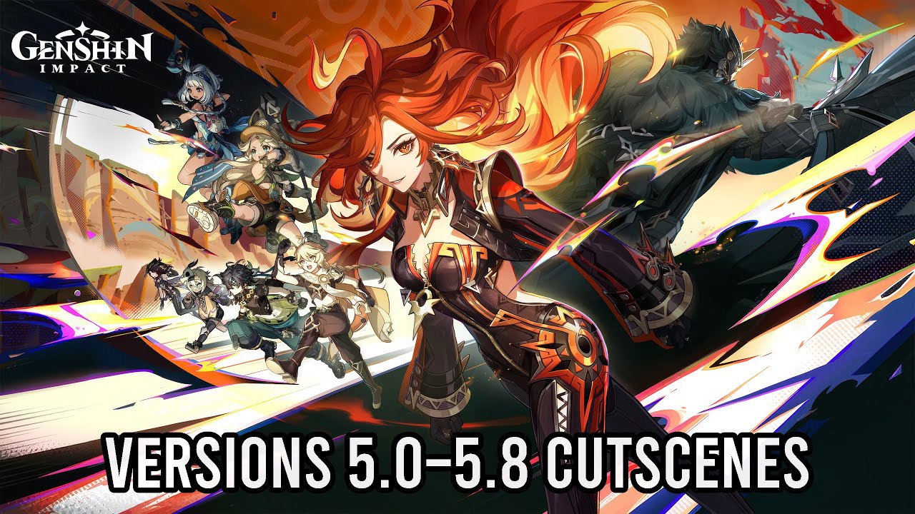 Genshin Impact Versions 5.0–5.8 All Cutscenes 4K (Japanese Dub) - YouTube