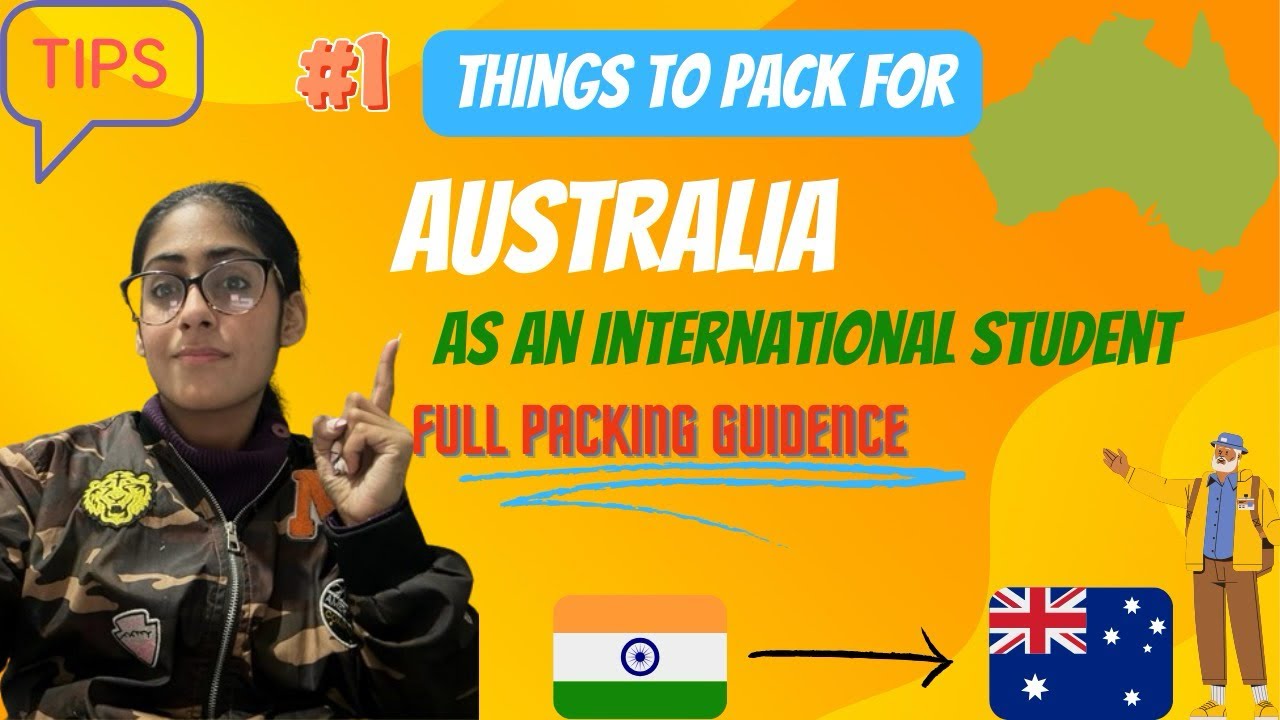 Things to pack for Australia part-1 | International students in ...