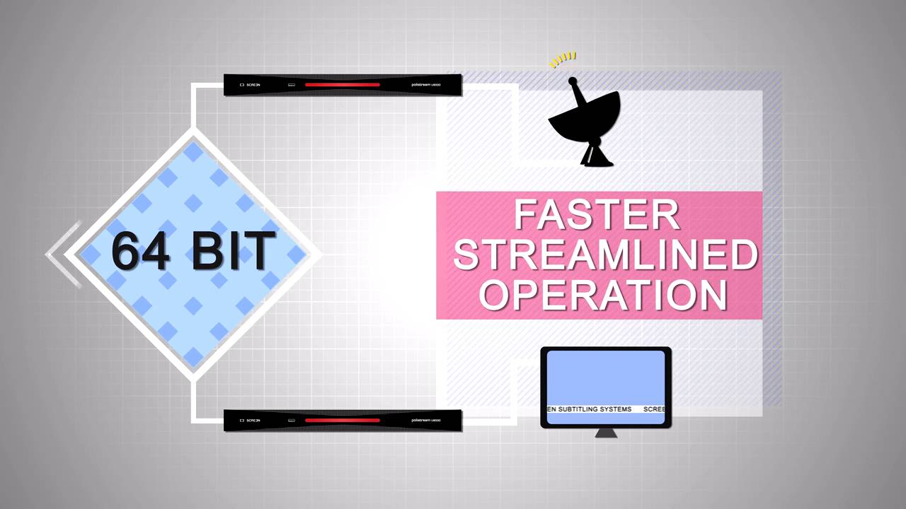 Screen PoliStream U8000 - Subtitle Transmission System - YouTube