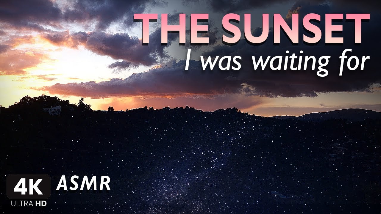 30 Minute 4K ASMR Ambient Sunset to Starlit Sky / Creative Focus ...