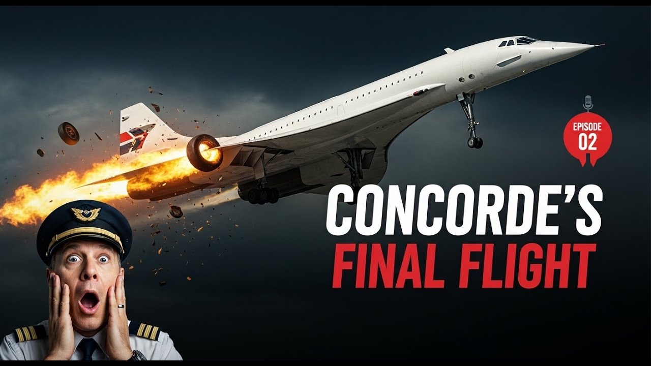 ️ Concorde's Final Flight : A Catastrophic Tire Burst | Episode 02 ...