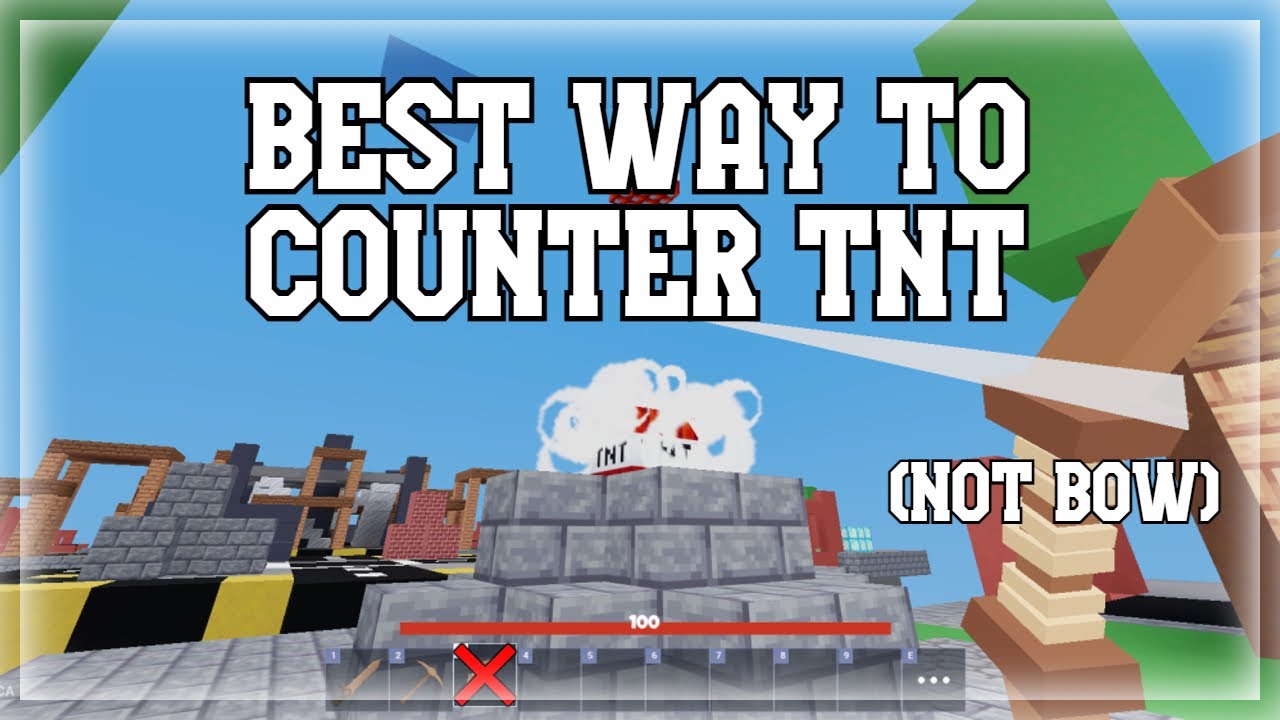 Best Way To Counter TnT | Roblox Bedwars - YouTube