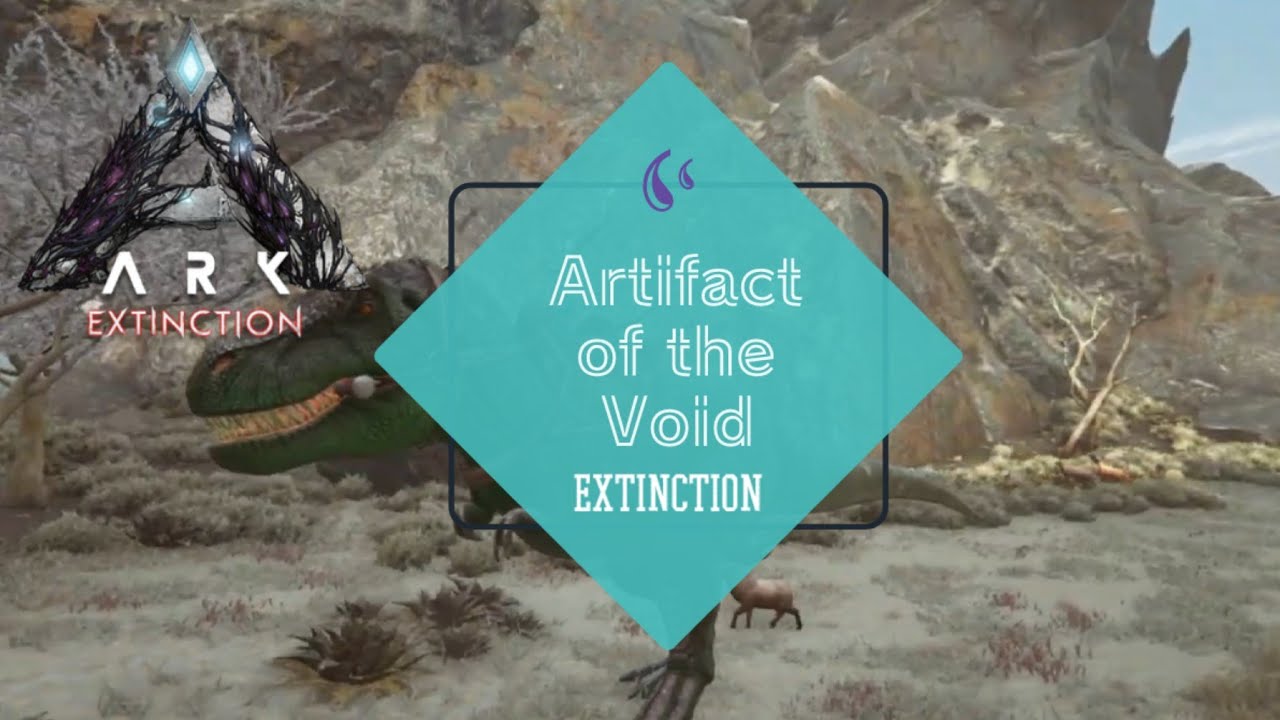 【ARK】Extinction編 #06 「虚無の洞窟: 虚無のアーティファクトとアイスタインタンターミナル」Cave:Artifact of ...