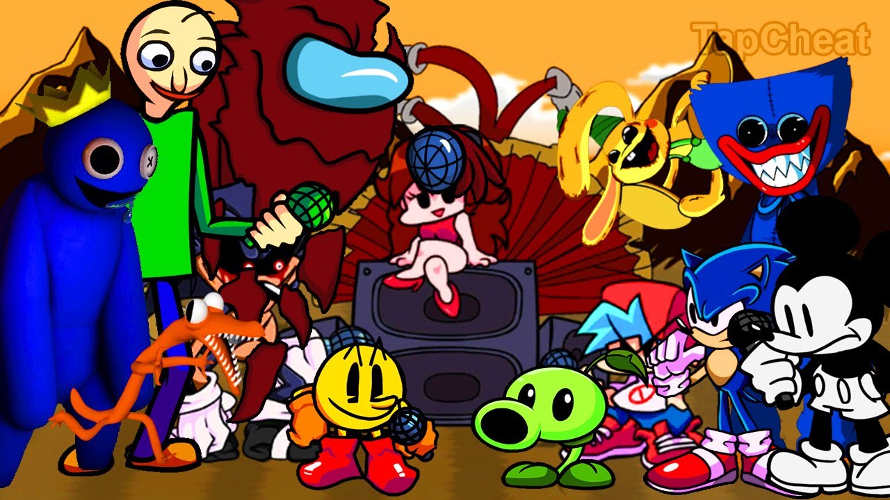 FNF Pacman,Super Idol,Fnf Fruit Mod,Beat Battle,FNF Tails,FNF Ultra ...