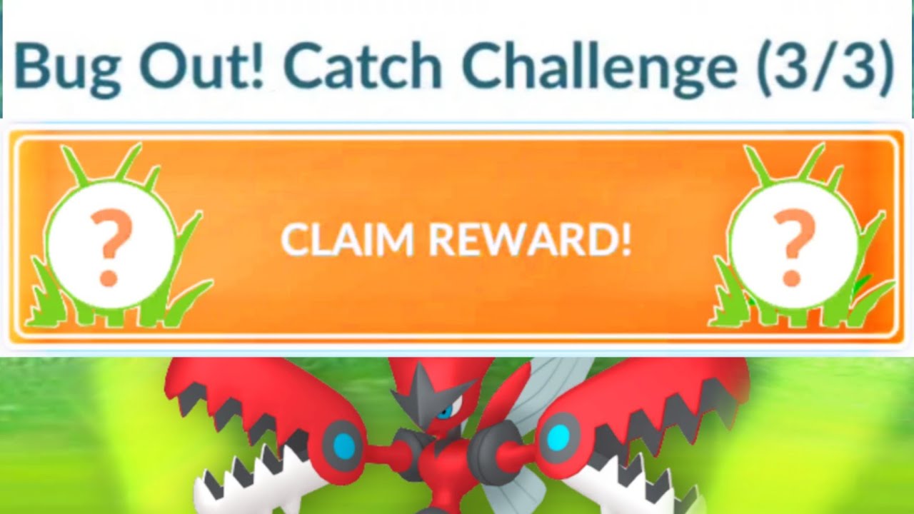 Speedrunning "Bug out! Catch Challenge" research in pokemon go. - YouTube