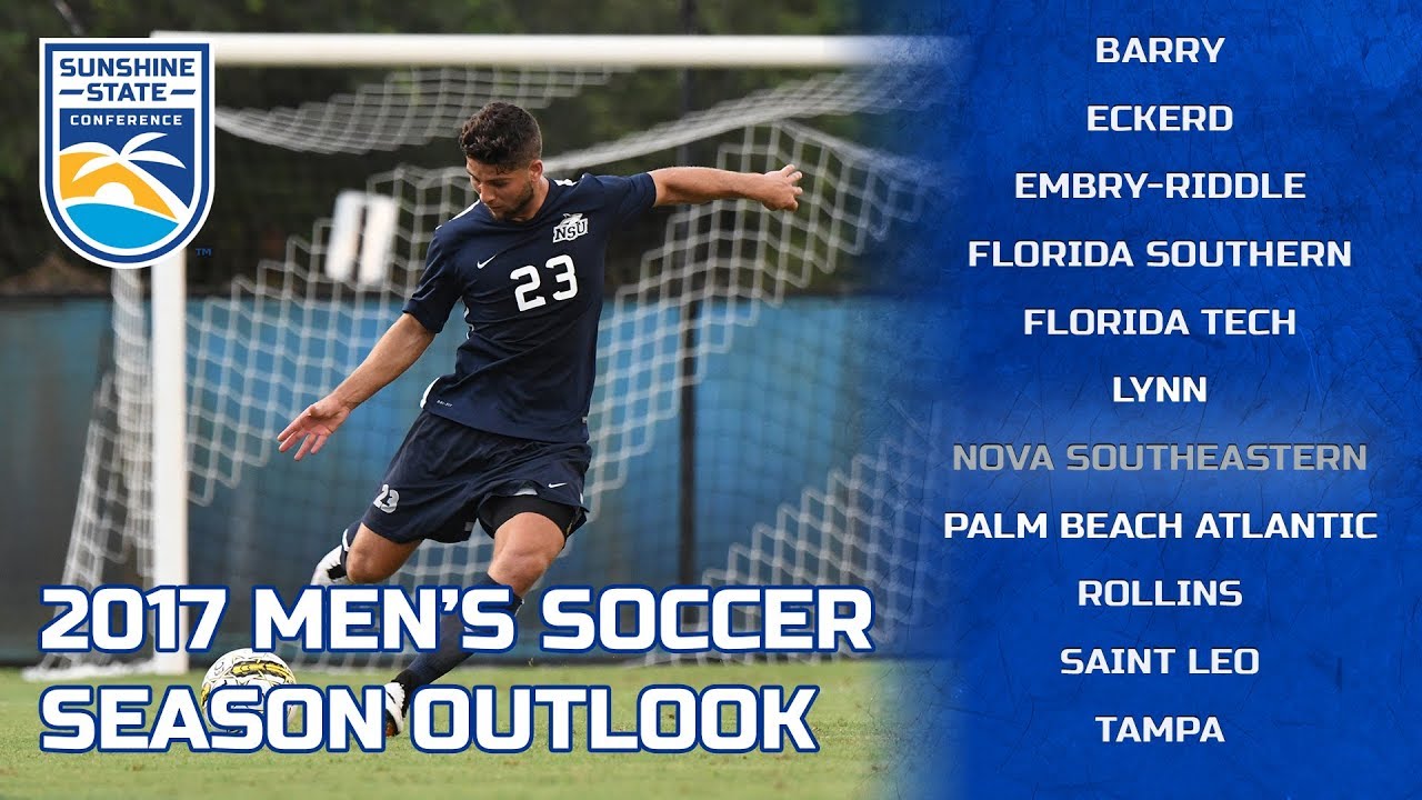 Nova Southeastern University | 2017 Men's Soccer Season Outlook - YouTube