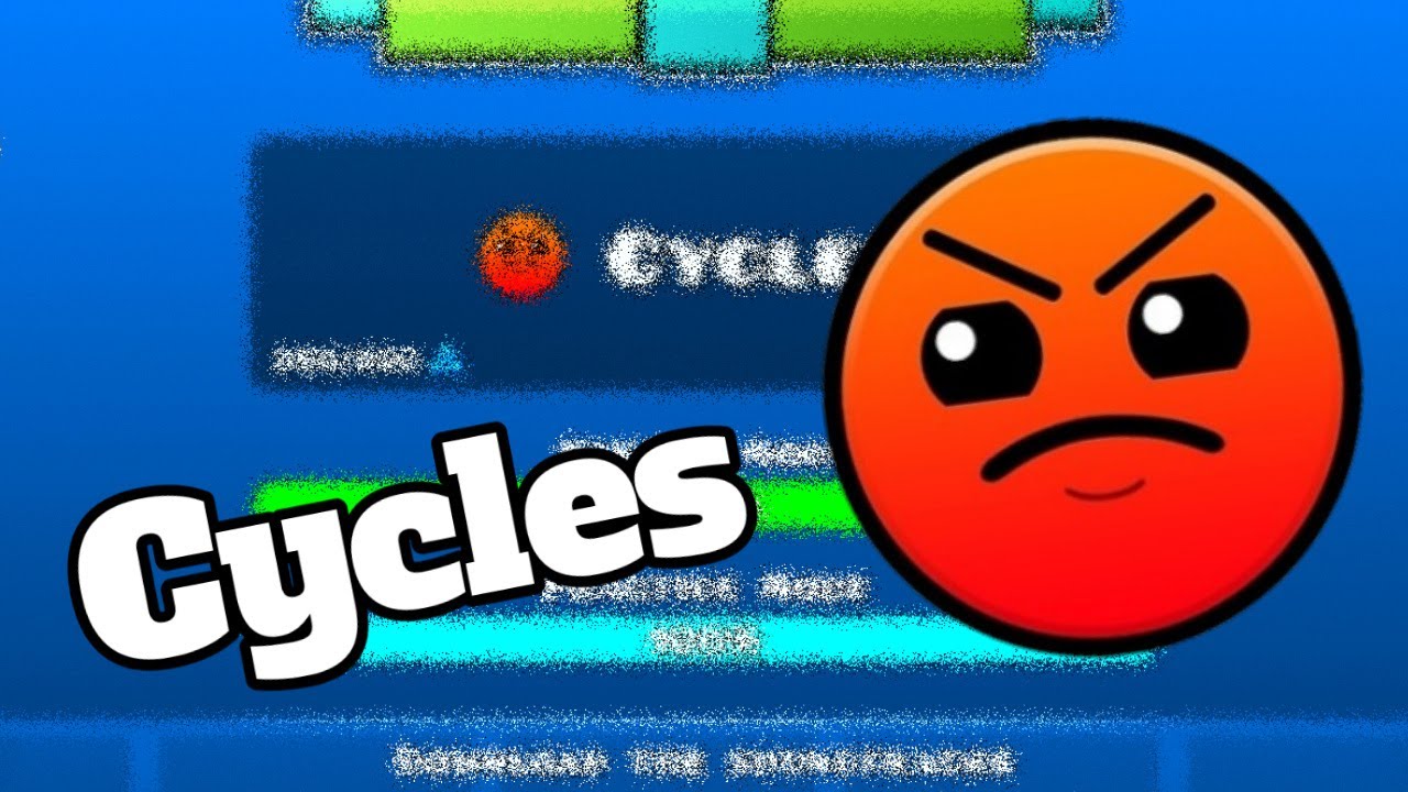 me paso "Cycles" Geometry Dash - YouTube