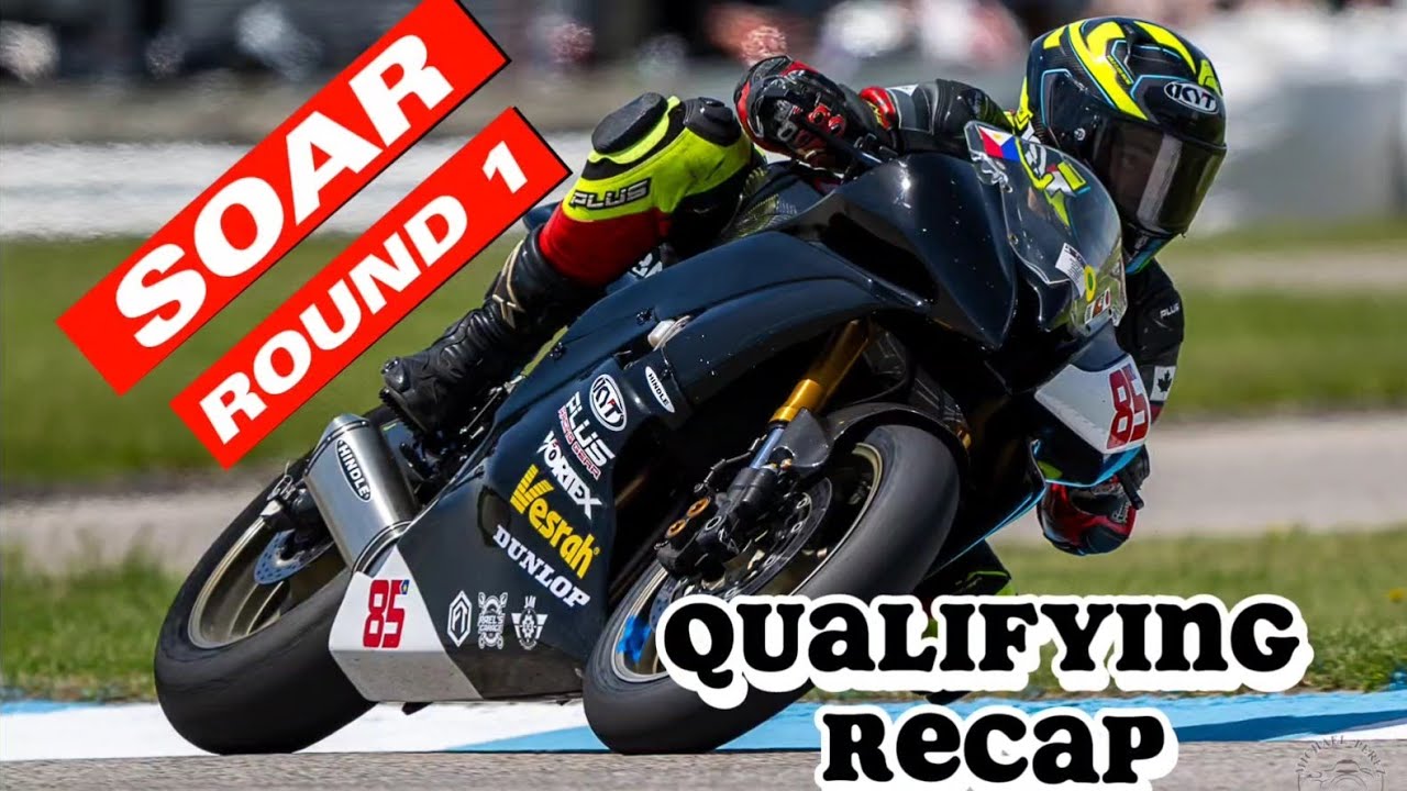 2024 SOAR ROUND 1 - QUALIFYING RACE RECAP - YAMAHA R6 - YouTube
