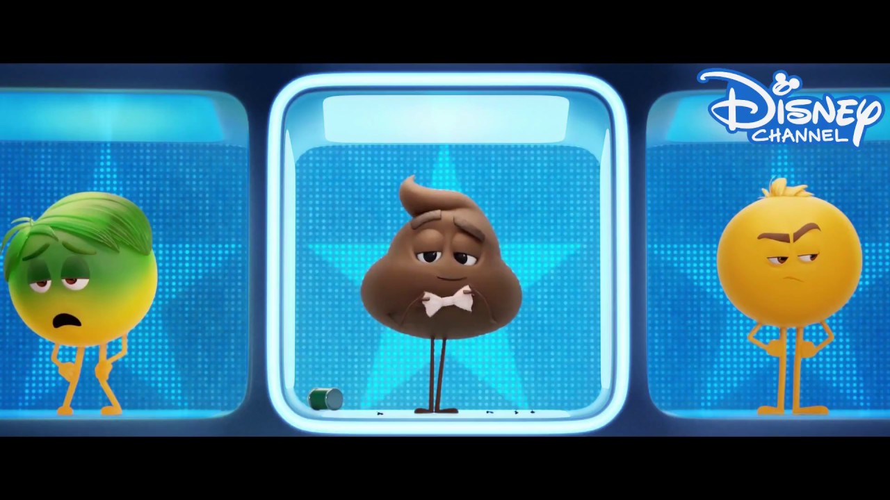 The Emoji Movie "Meet Poop" (2017) Animated Movie | Disney Channel ...